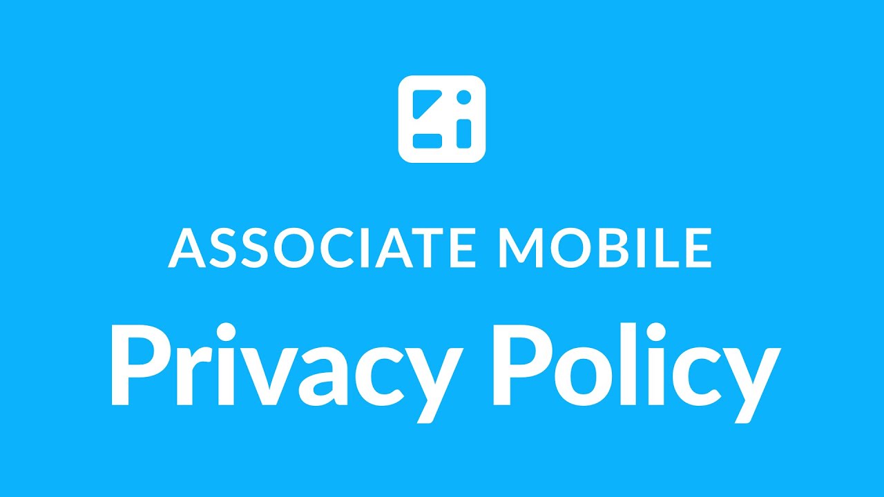 Associate Mobile App | Privacy Policy - YouTube