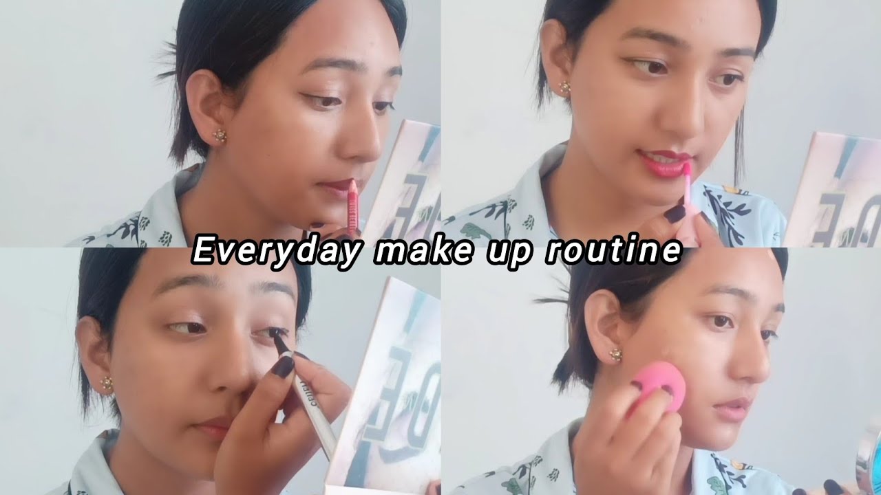 my everyday make up routine | daily go to make up | this is how I do my make up| learning make ...