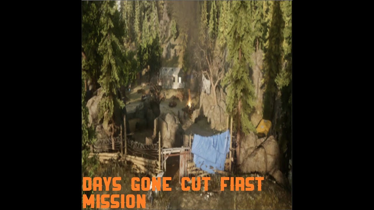 Days Gone cut first mission- Ambush Belknap Crater - YouTube