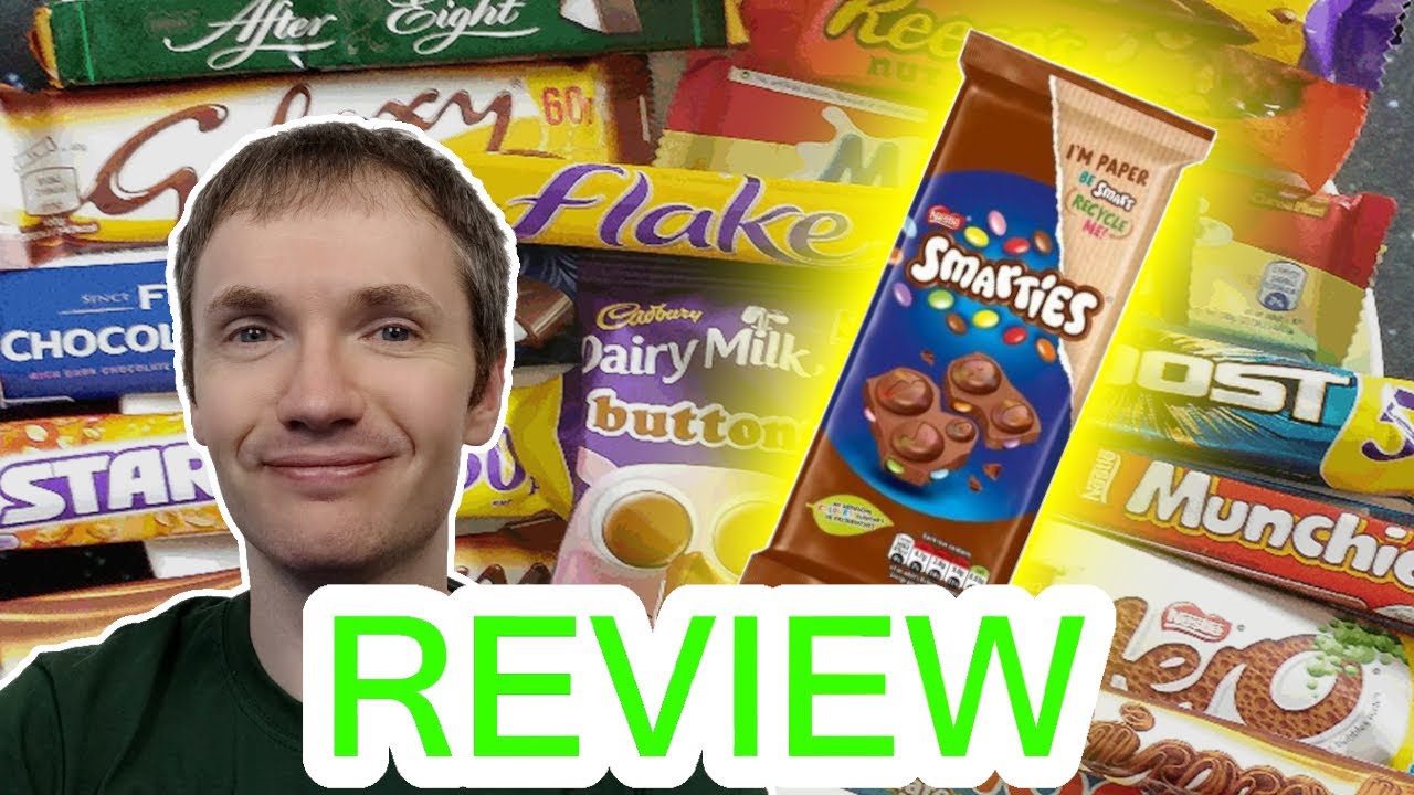Nestlé Smarties Milk Chocolate Sharing Block Review - YouTube