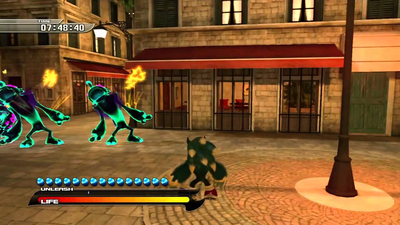 Sonic Unleashed (360) - Rooftop Run: Night: "Time Trial Lv.3 ...