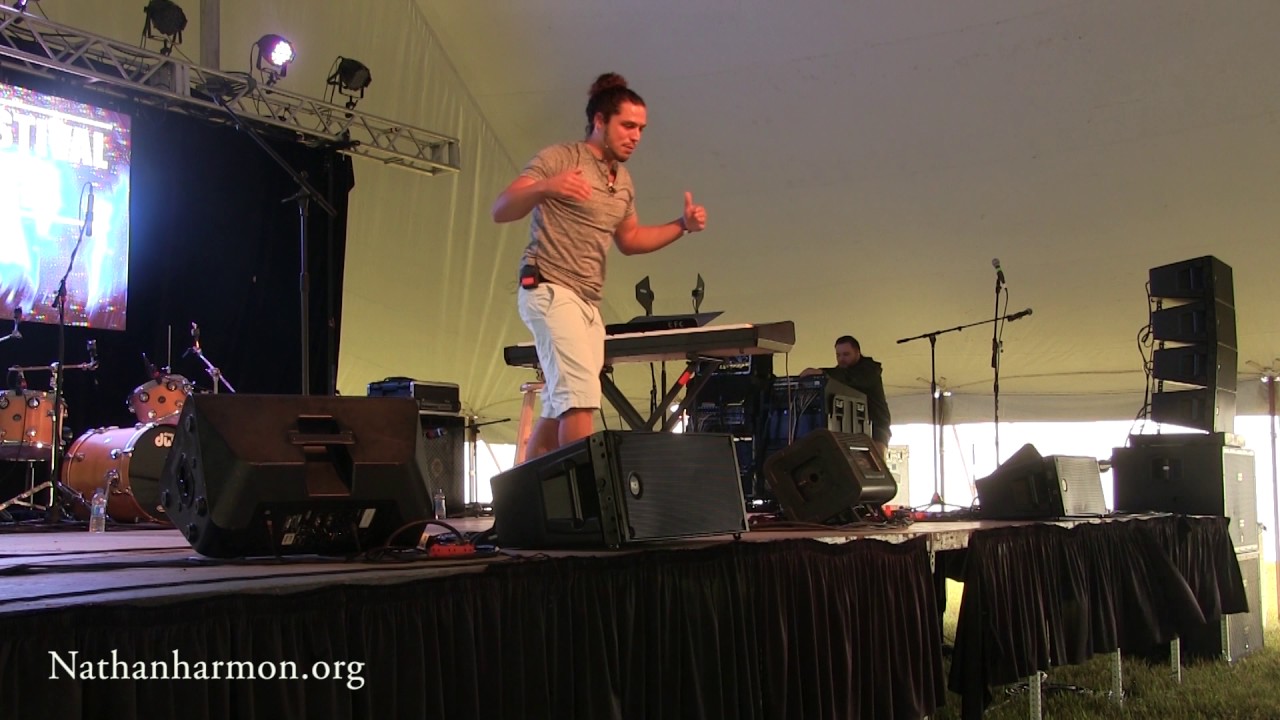 Nathan Harmon at Big Ticket Festival 2017 "Embrace your wilderness ...