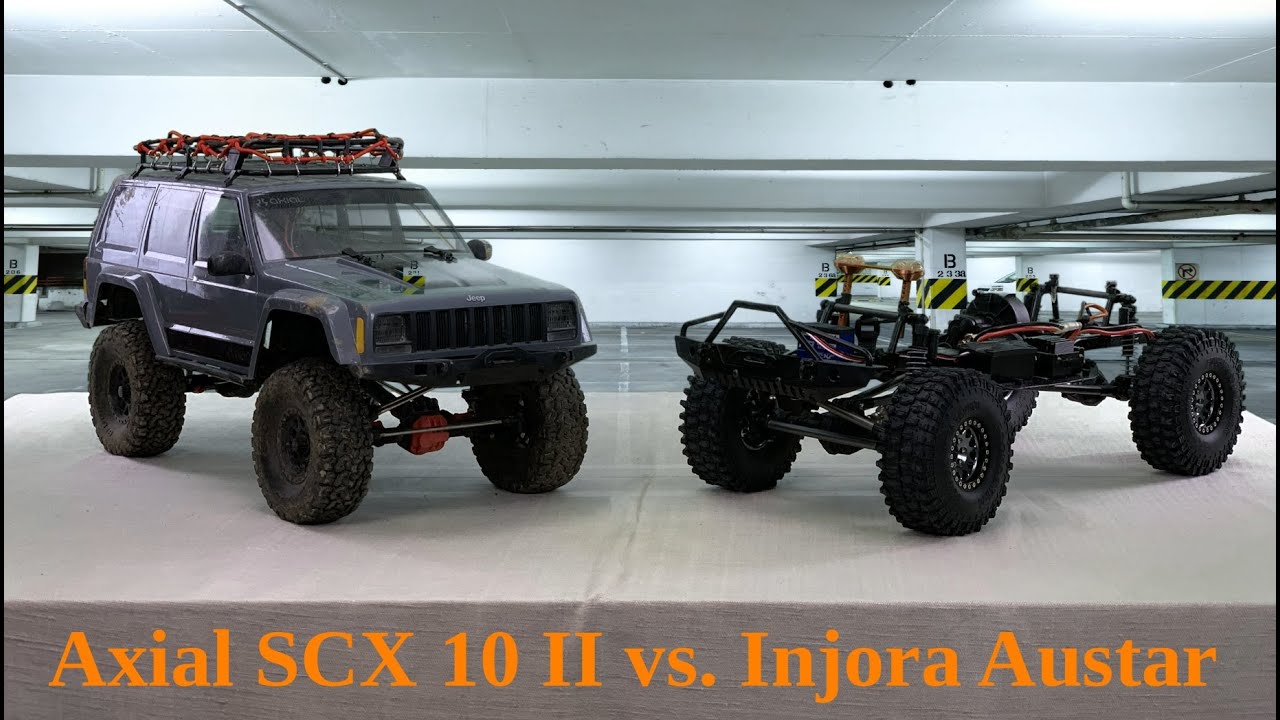Axial SCX 10 II vs. Injora Austar - YouTube