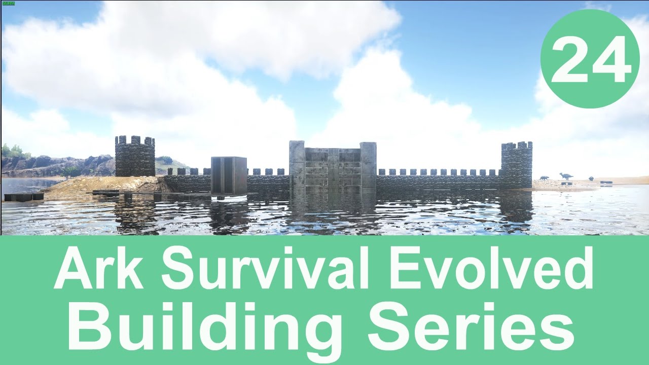 ARK Survival Evolved Building Part 24 - The Towers - YouTube