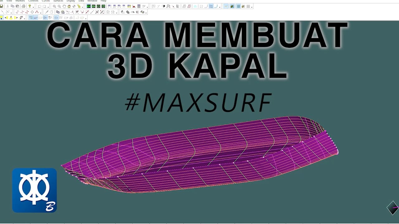 Cara Membuat 3D Kapal Mudah dengan Software Maxsurf - YouTube