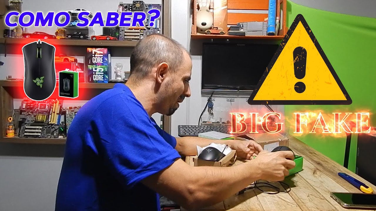 Mouse Razer: Como Descobrir se é Original ou Falso? Simples - YouTube