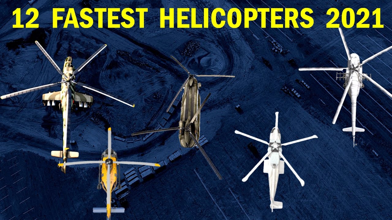 Top 10 Fastest Helicopter 2021 ll Speed Comparison - YouTube