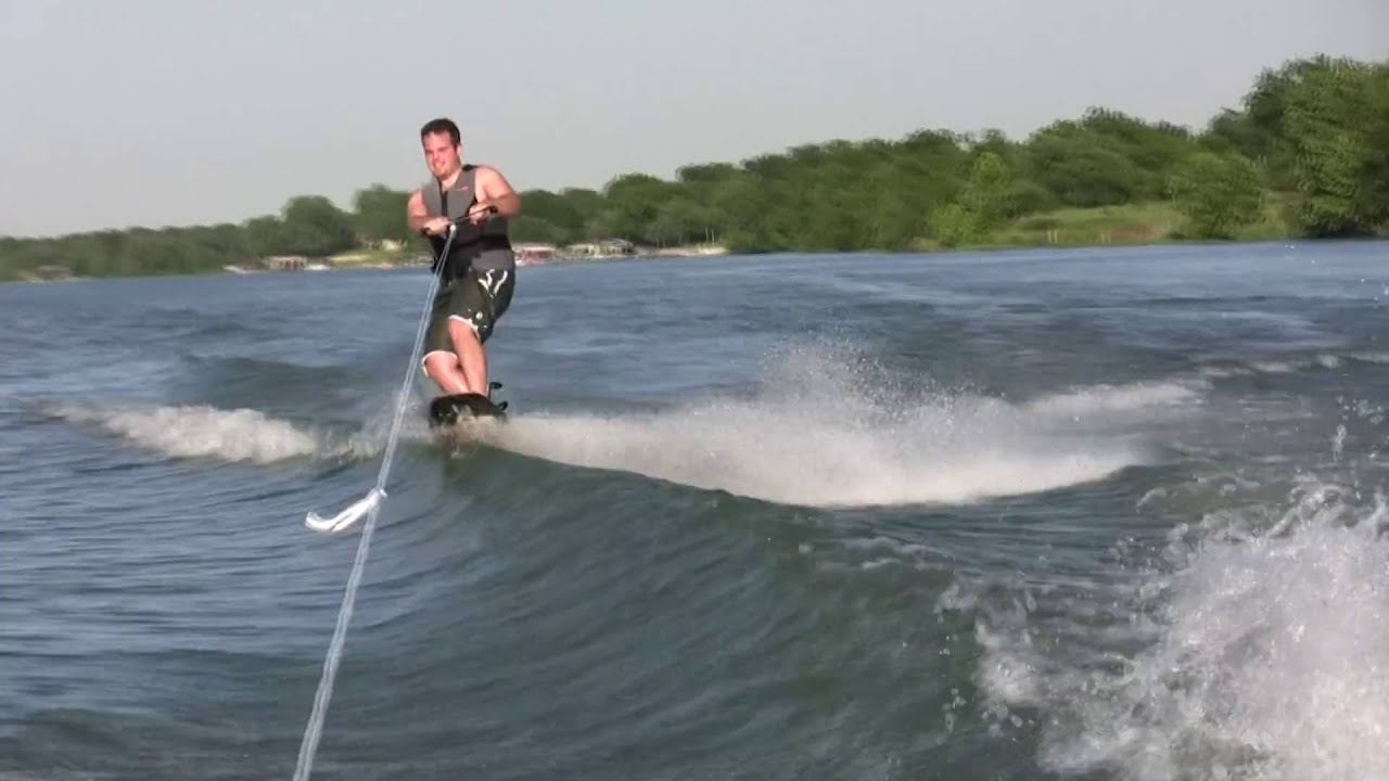 Jeff and Aubrey wakeboarding - YouTube
