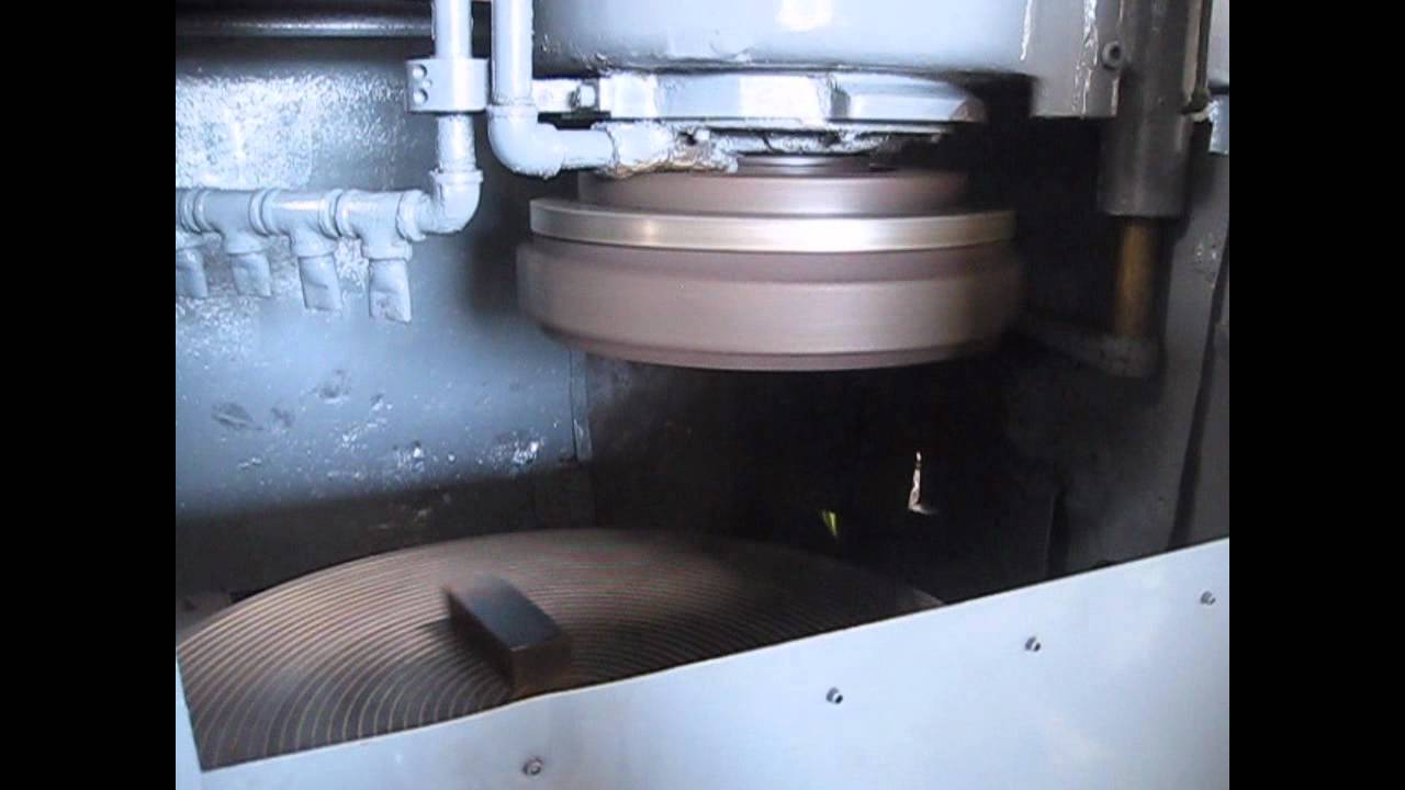 BLANCHARD No.18 42" ROTARY SURFACE GRINDER UNDER POWER & FOR SALE ...