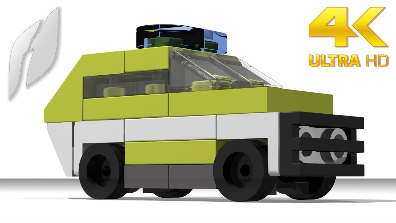 How to Build a Police Car (MOC - 4K) - YouTube