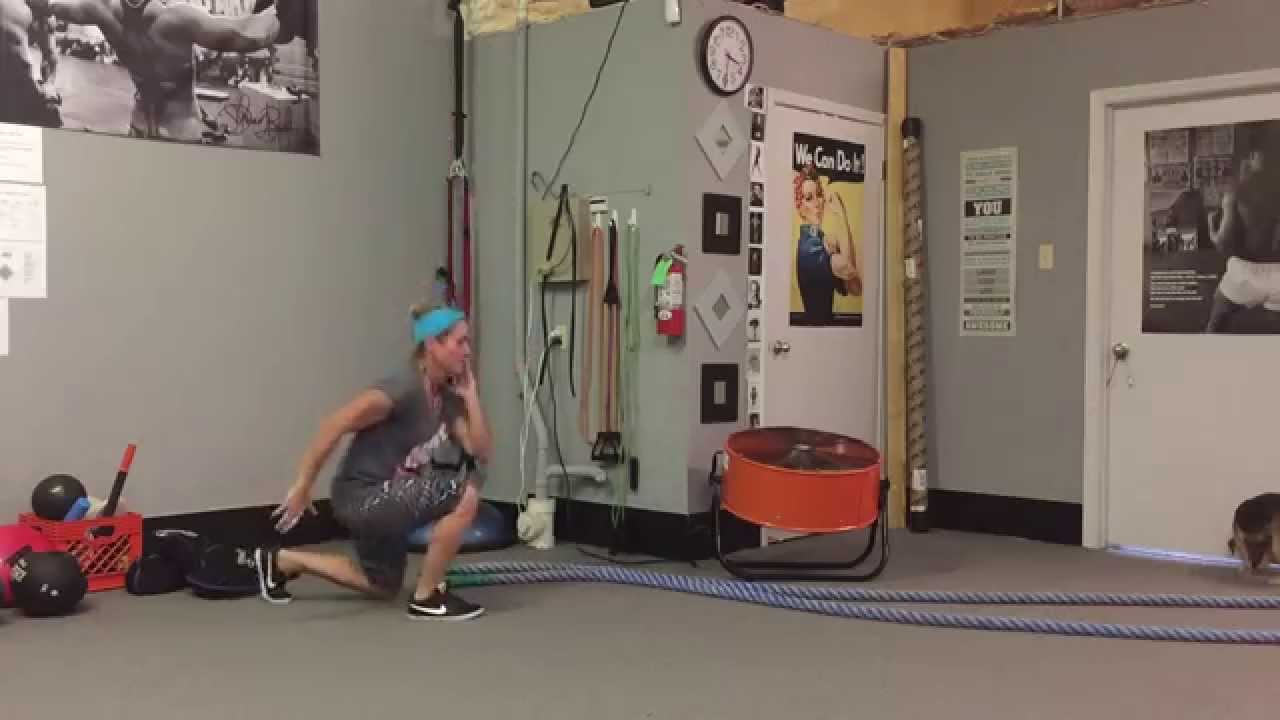 Drop Split Squat & Split Squat Jump | Rippel Effect Fitness - YouTube
