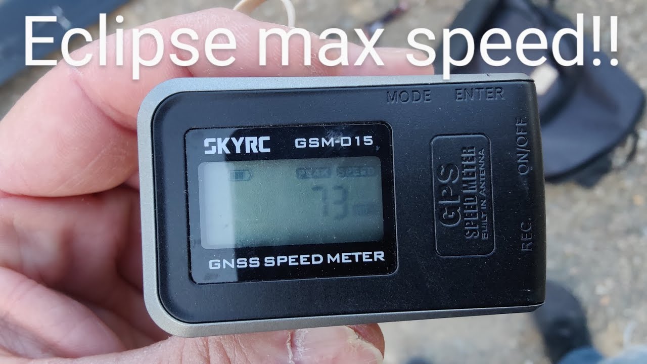 Eclipse speed test on 4s. #fast #rc fast rc plane - YouTube