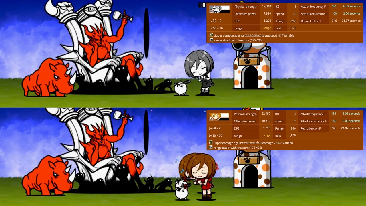 The Battle Cats - MEIKO & Cat - YouTube