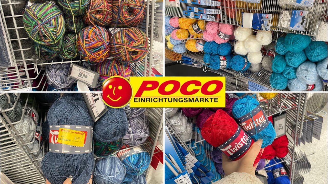 Poco live Haul Wolle lohnt sich ? | Marycrochet - YouTube