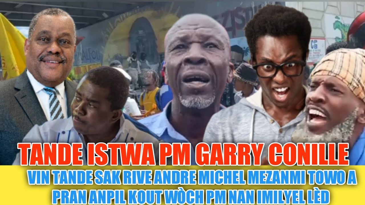 Bwa mare pou Andre Michel Pm Garry Conille retire tout polisye ki te ak li yo epi pran machin yo ...