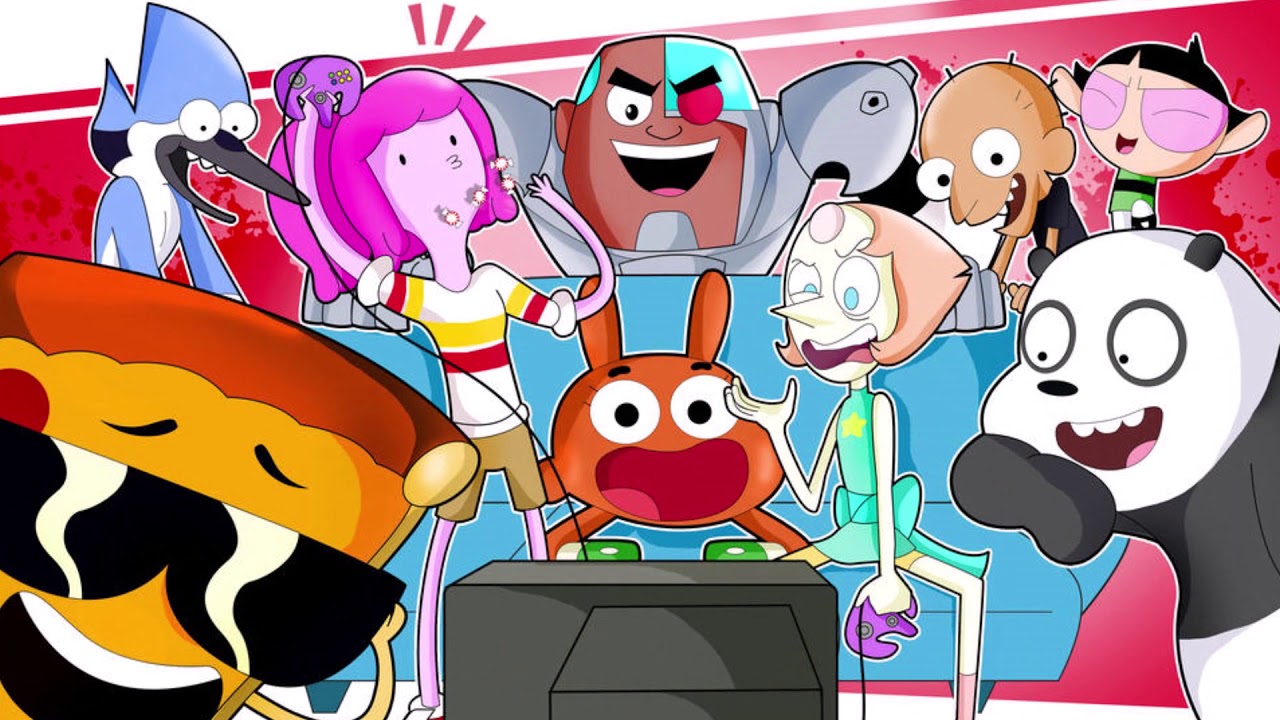 Cartoon Crossover Mania - YouTube