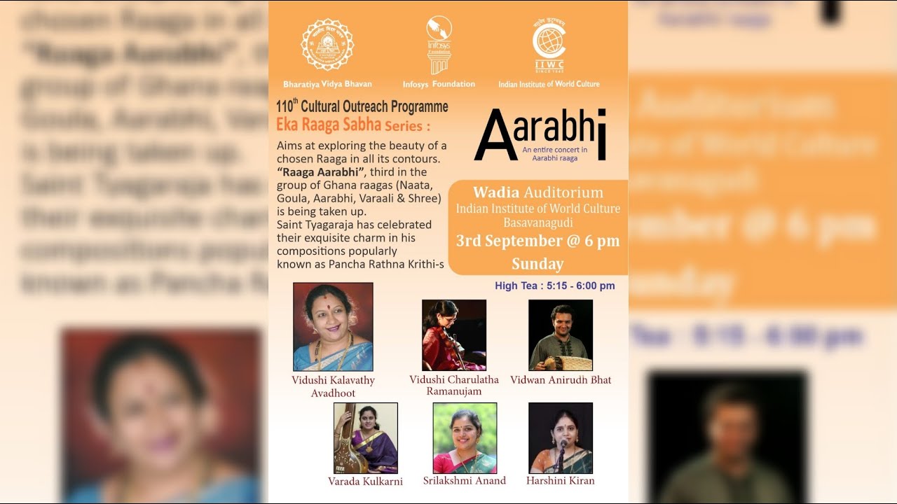 Aarabhi - An entire concert in Aarabhi raaga - YouTube