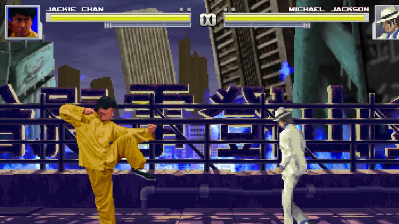 Jackie Chan vs Michael Jackson - the most epic fight ever made! - YouTube