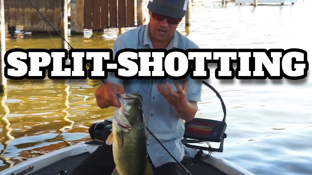 How To Fish a Split Shot Rig: Lucky Tackle Box Tips - YouTube