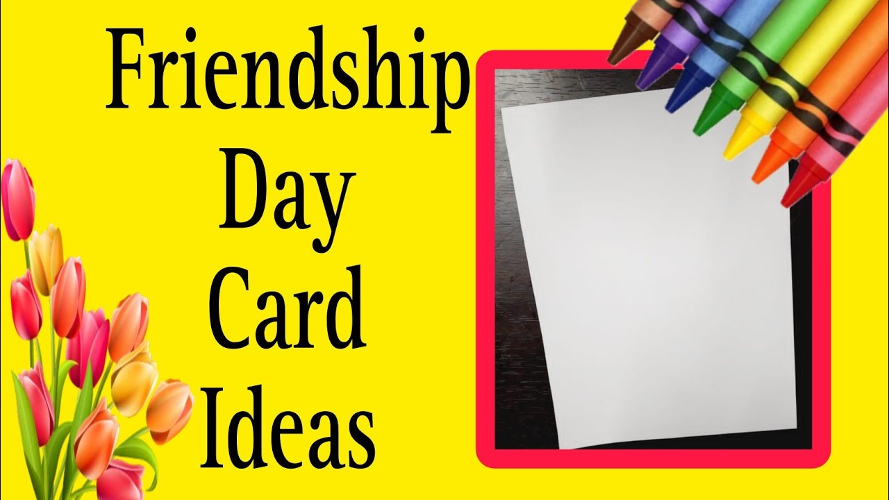 Happy Friendship Day Greeting Card Making How To Make Friendship Day Happy Friendship Day Greeting Card Making How To Make Friendship Day