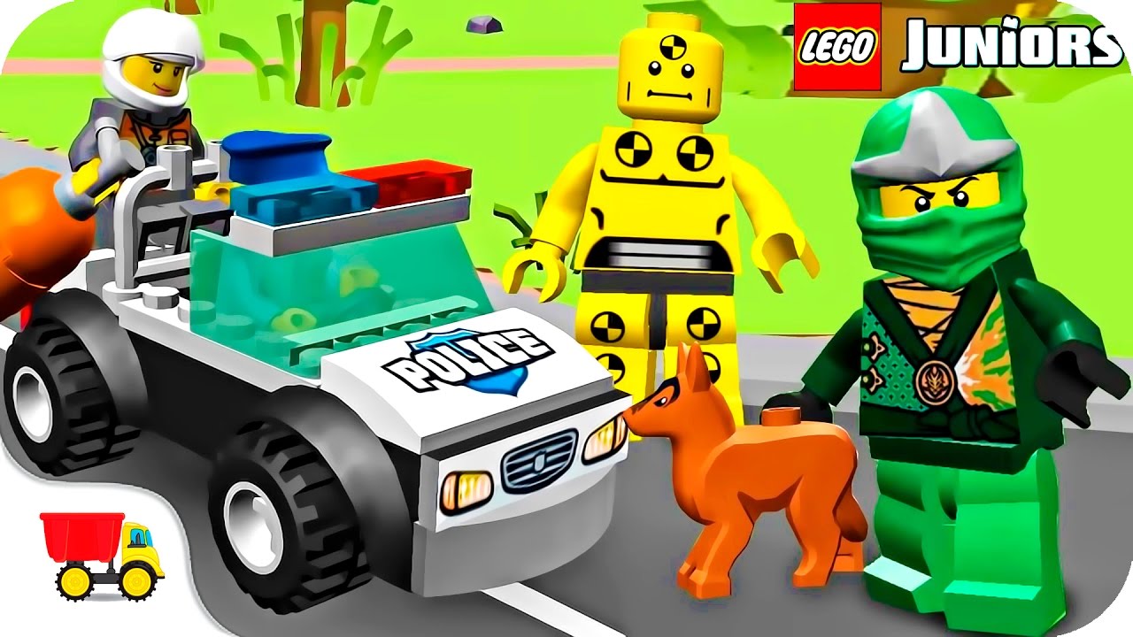 LEGO Police - Police Car Cartoon about LEGO - LEGO Game Juniors Quest ...