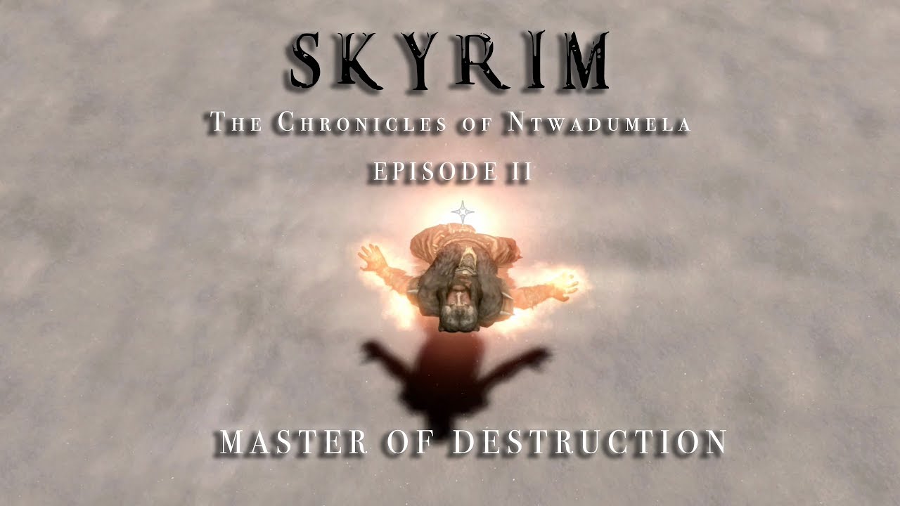Skyrim Gameplay | How to Unlock the Master Destruction Spell 'Fire ...