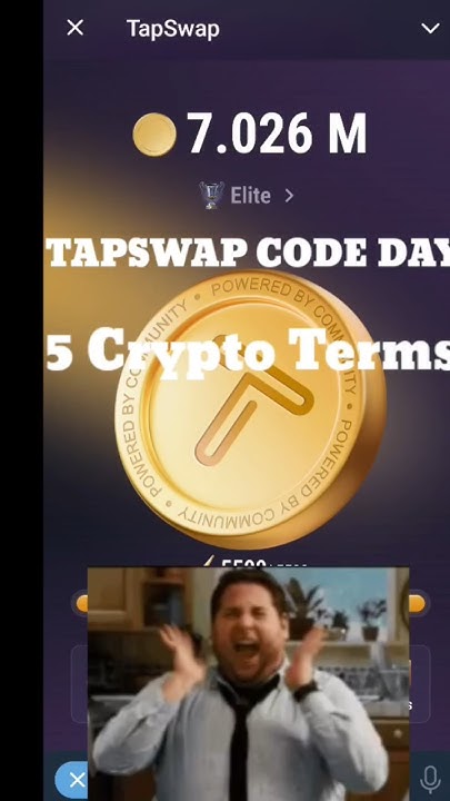 | Tap swap Code | 6 Jul code | Crypto terms | #tapswap - YouTube