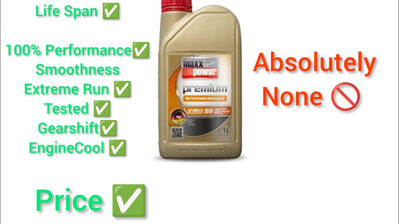 Tested 5500 kms Run : Best Motoroil for 150cc : Maxxpower Oil - YouTube