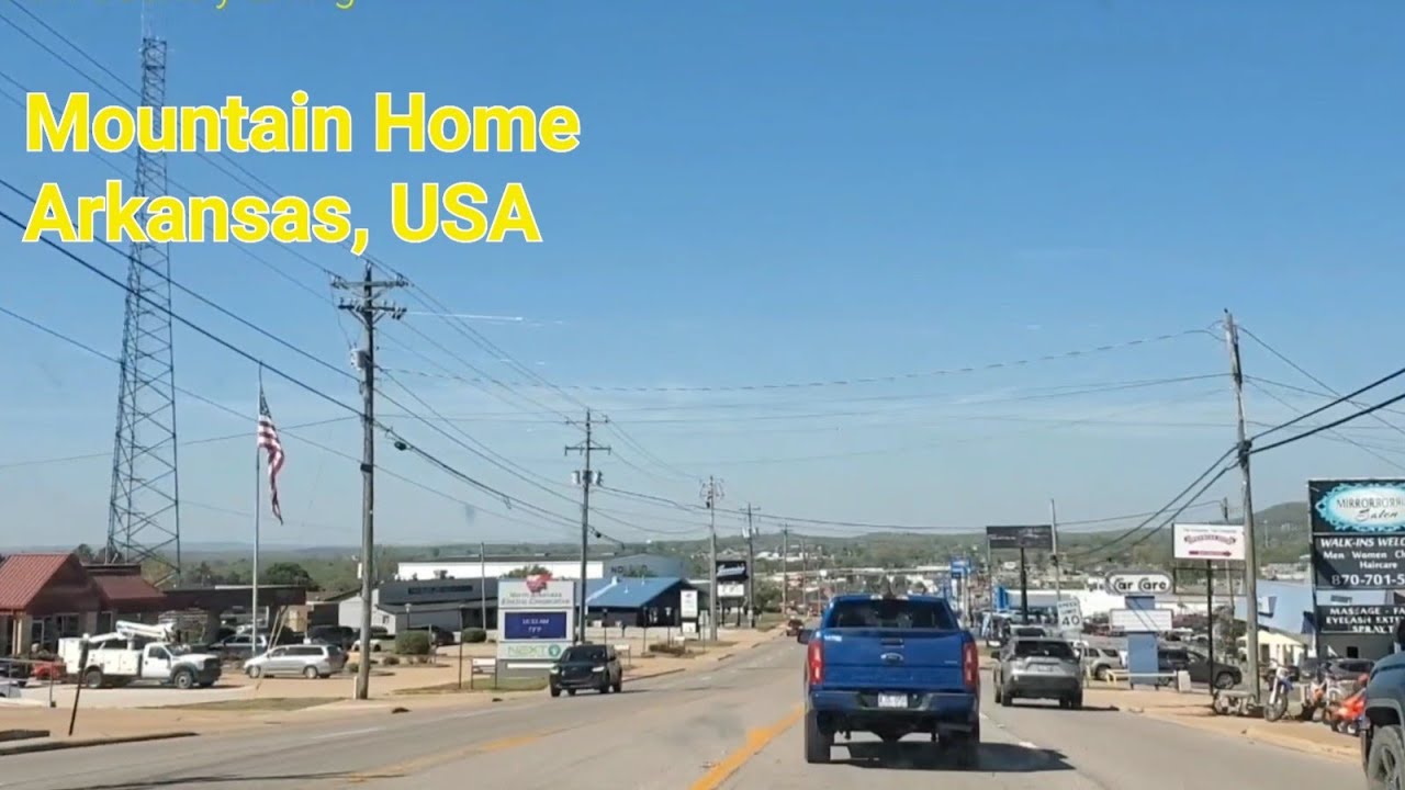 A Drive to Mountain Home, Arkansas, USA "PhilAm Country Living ". - YouTube