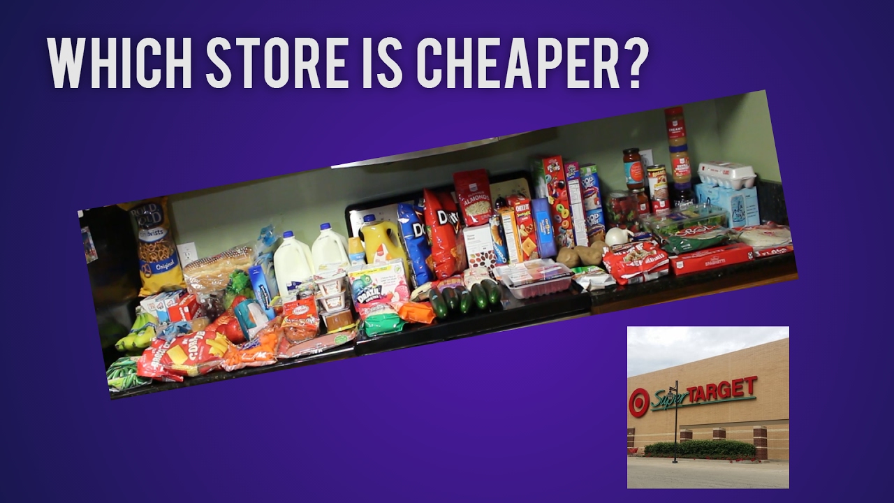LARGE SUPER TARGET GROCERY HAUL & MEAL PLAN/PRICE COMPARING - YouTube