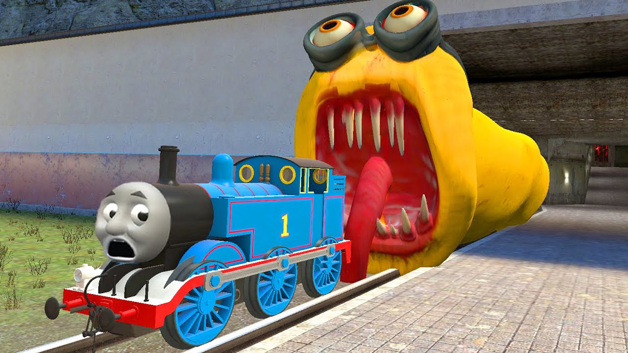 Building a Thomas Train Chased By Infected Minion.exe 2,Thomas Train ...