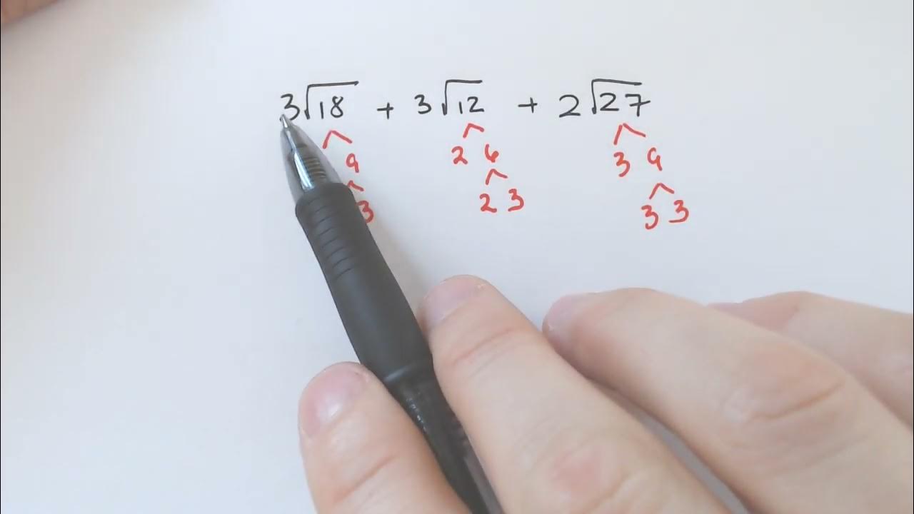 How to Adding and Subtracting Square roots - YouTube