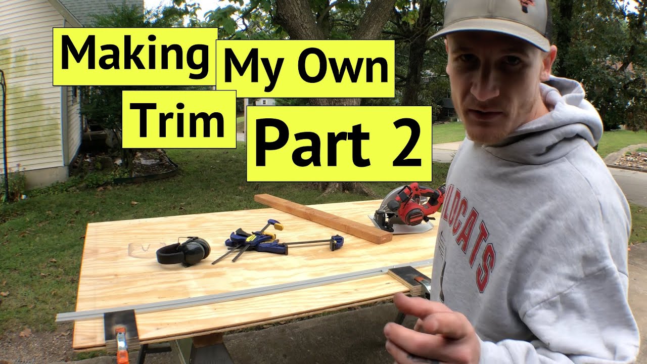 Making My Own Trim | part 2 | HOW TO - Easily Rip Trim - YouTube