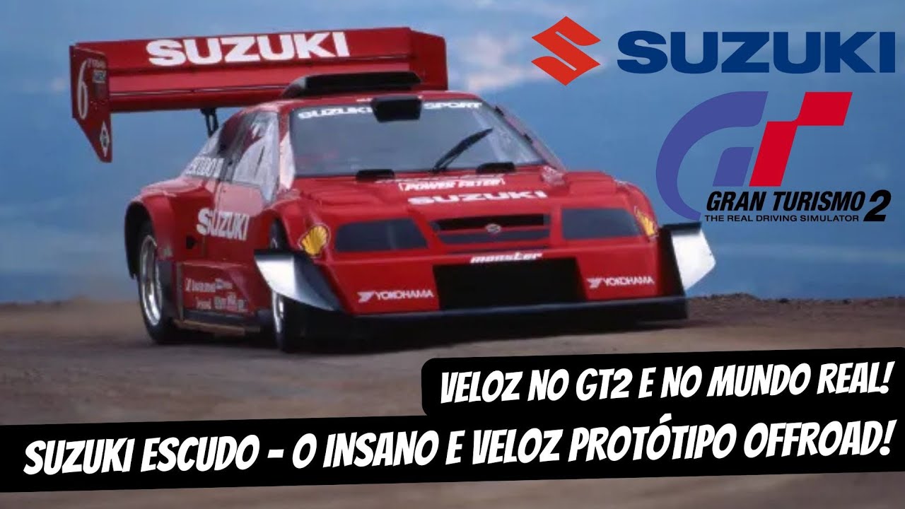 SUZUKI ESCUDO - O INSANO E VELOZ PROTÓTIPO OFFROAD!! - YouTube