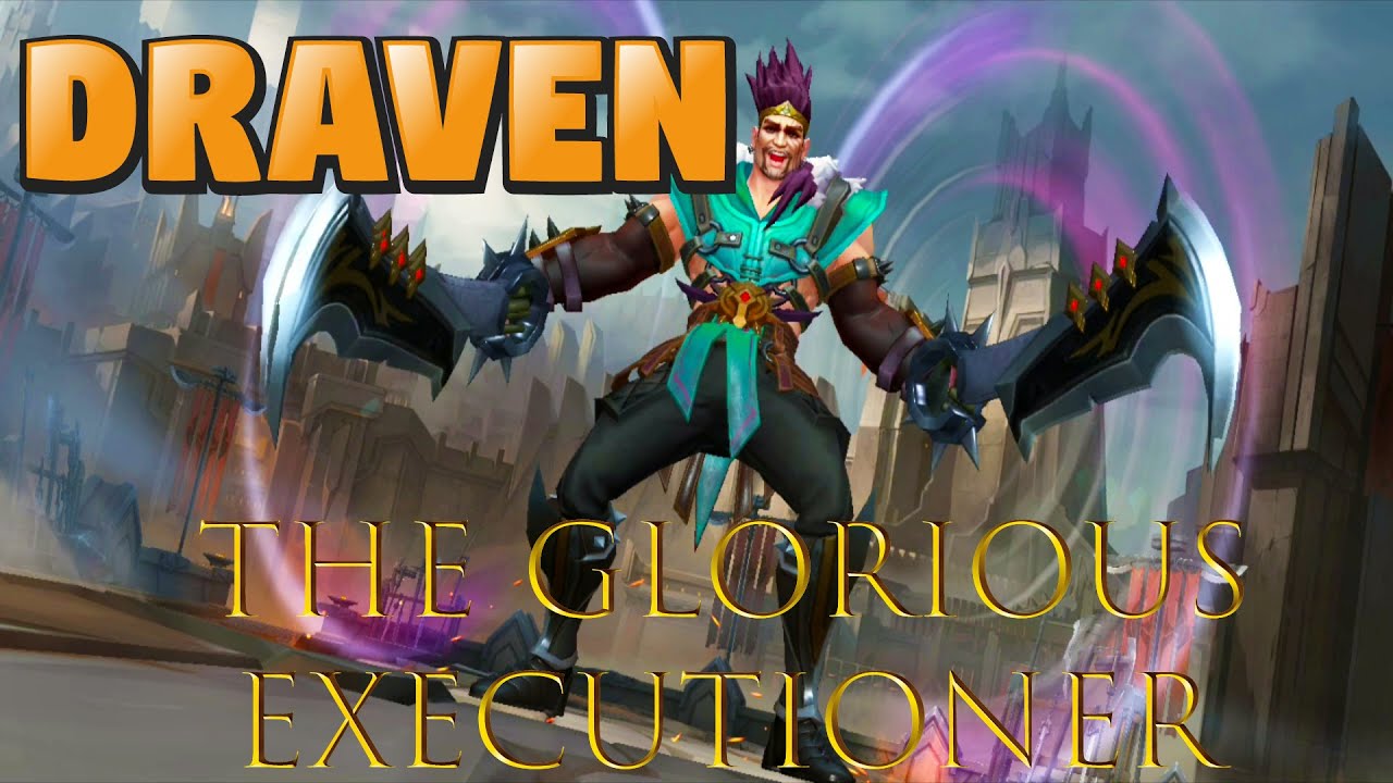 DRAVEN the Glorious Executioner LOL WILD RIFT - YouTube
