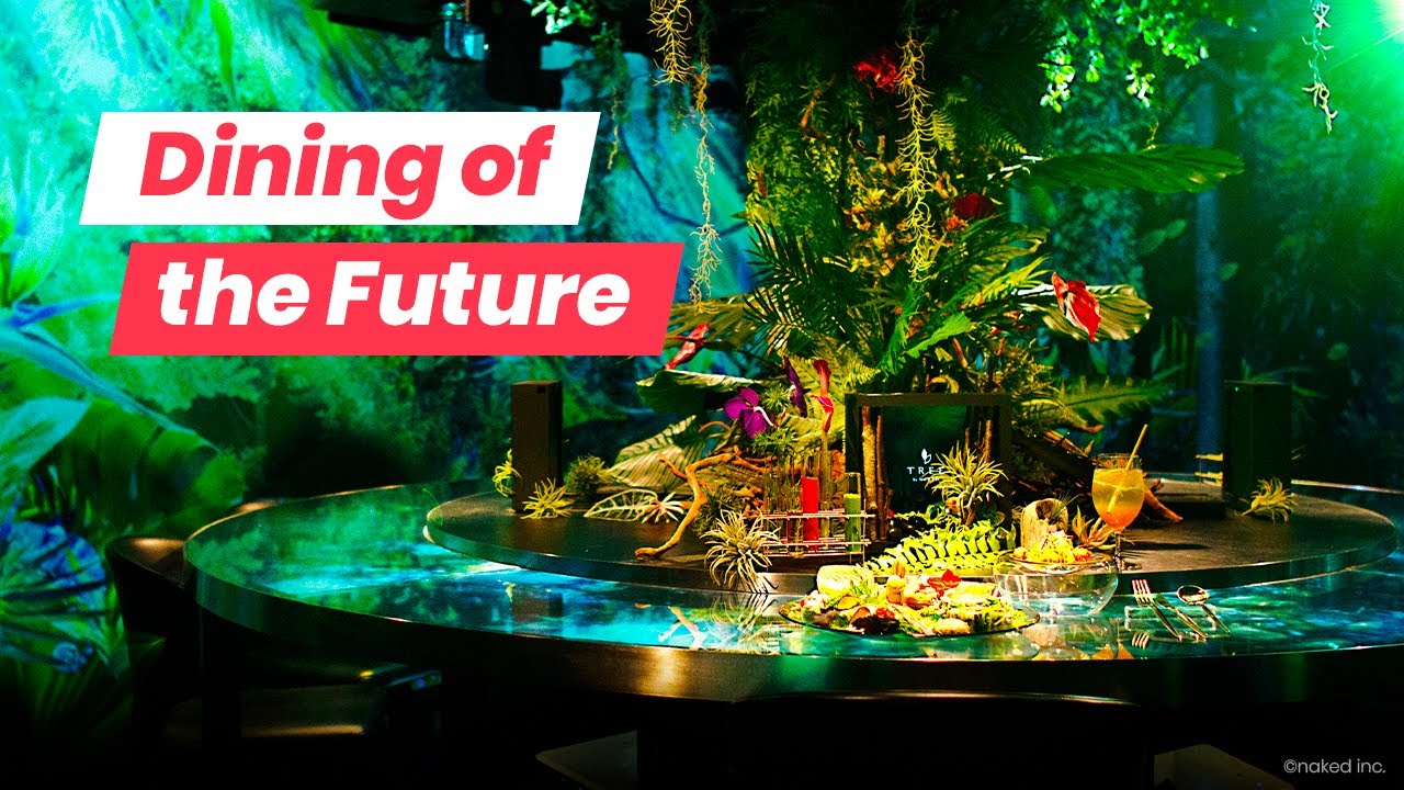 Virtual Reality Fine Dining Experience in Tokyo! - YouTube