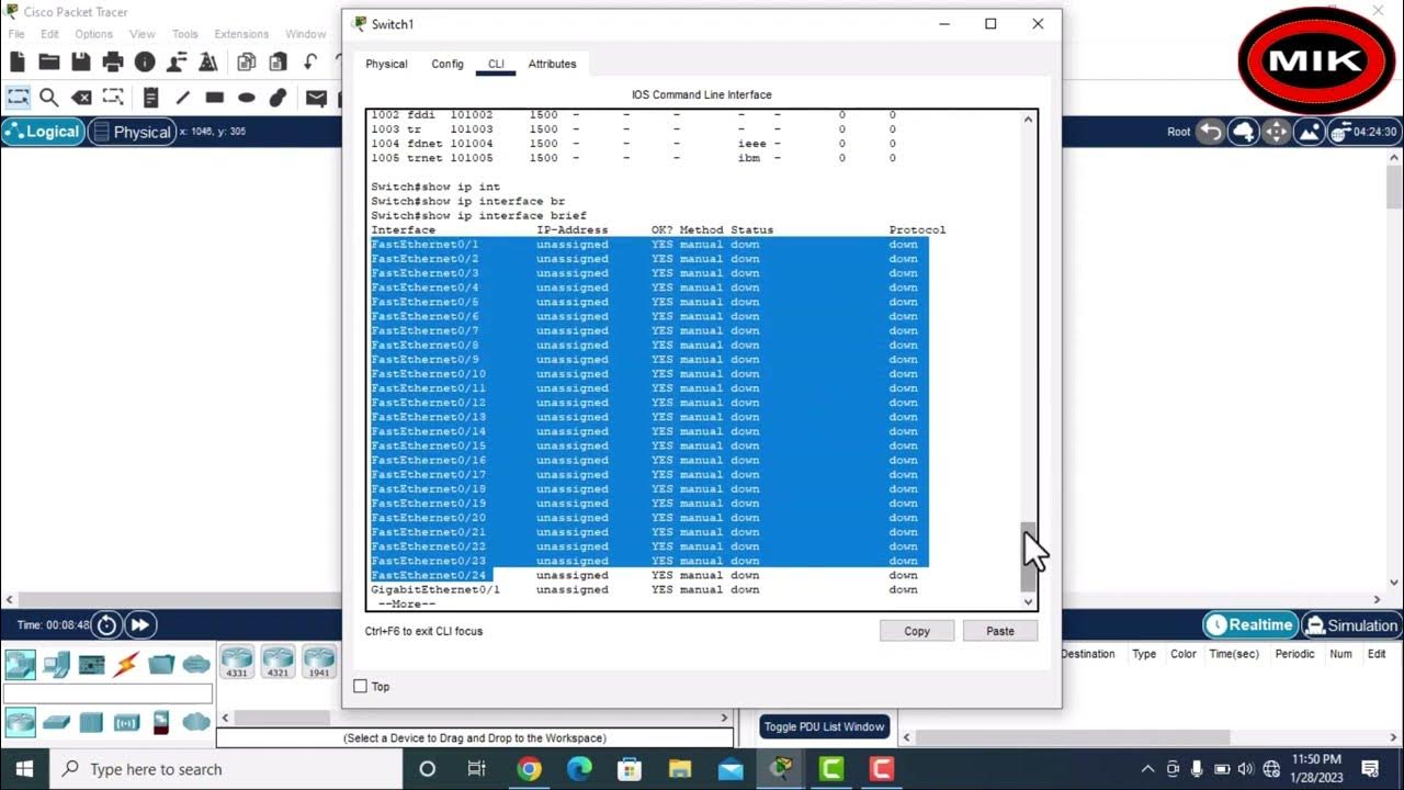 Basic command of switch || cisco switch most common commands || Switch ...
