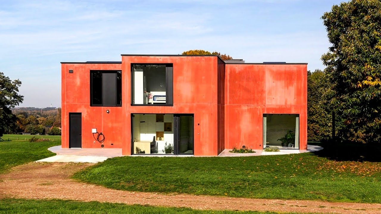 House Design With All rooms connected through a central open space ...