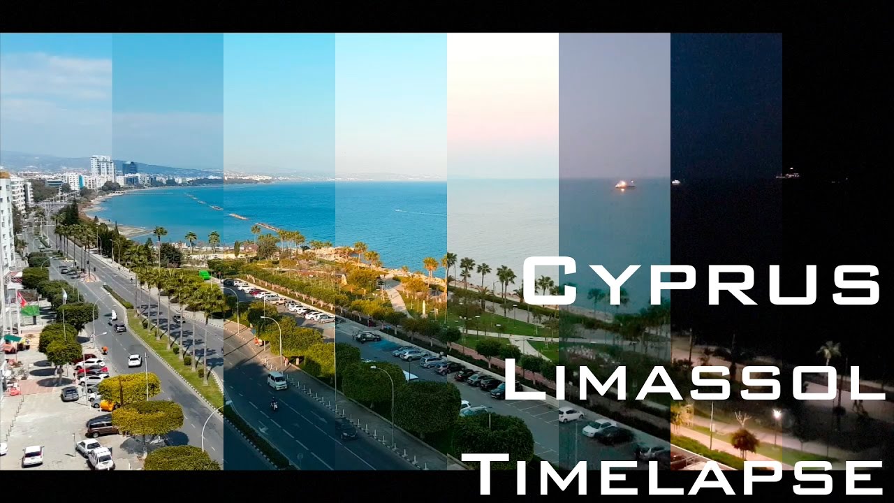 Cyprus Limassol Time Lapse in [ 4K ] - YouTube