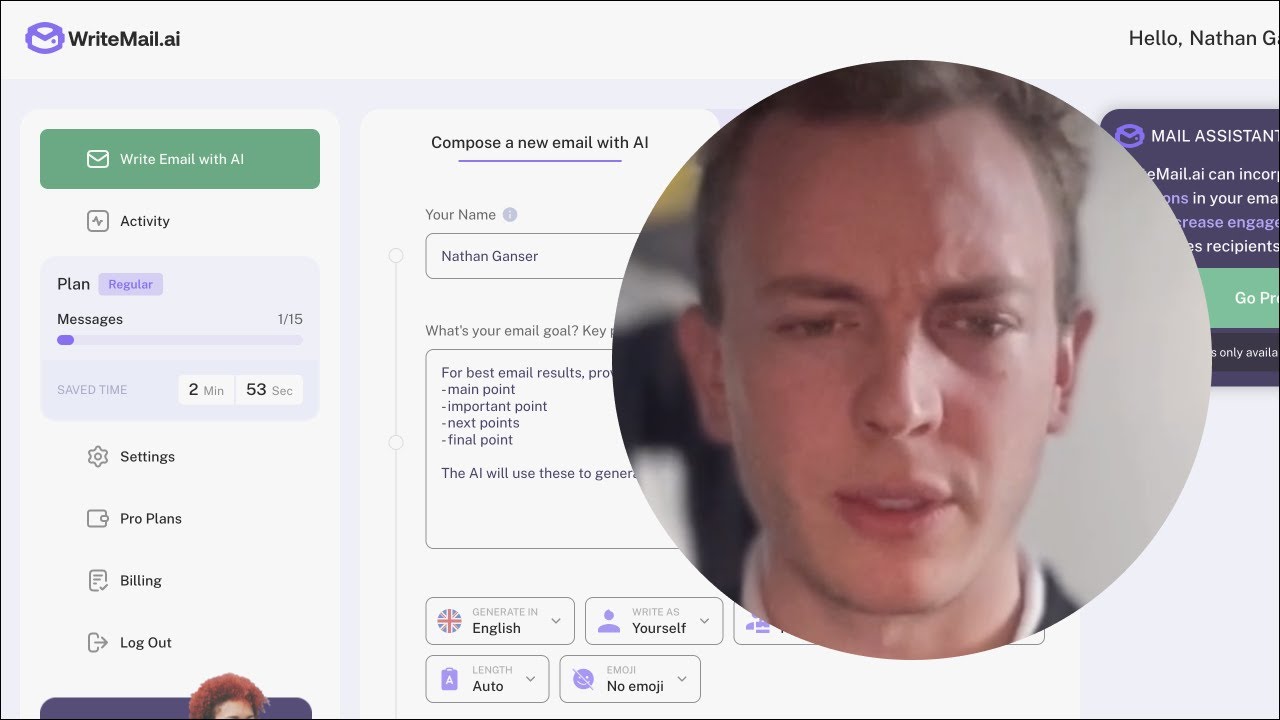Writemail AI Review: Is It Worth $20/Month? 🚫 Gmail Integration?" - YouTube