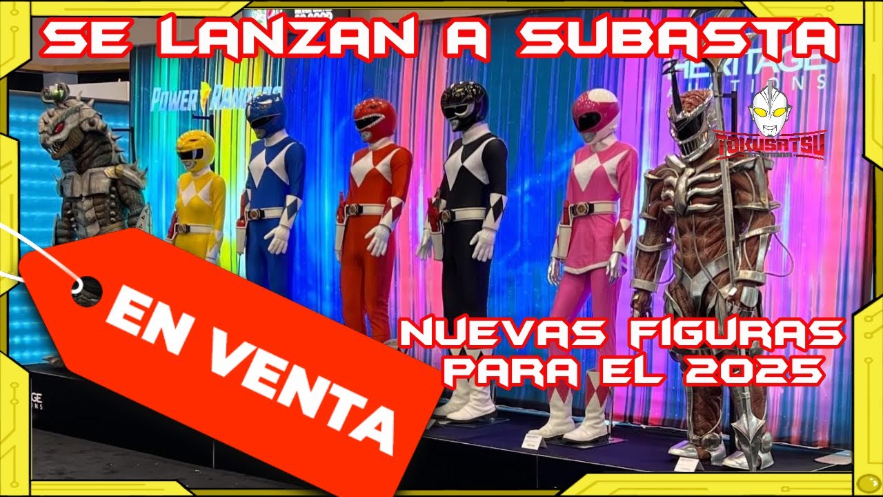 POWER ⚡ RANGERS SALEN A REMATE EN SUBASTA | A pesar de que vienen ...