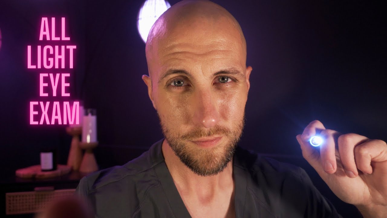ASMR Eye Exam | Sleepy Light Triggers - YouTube