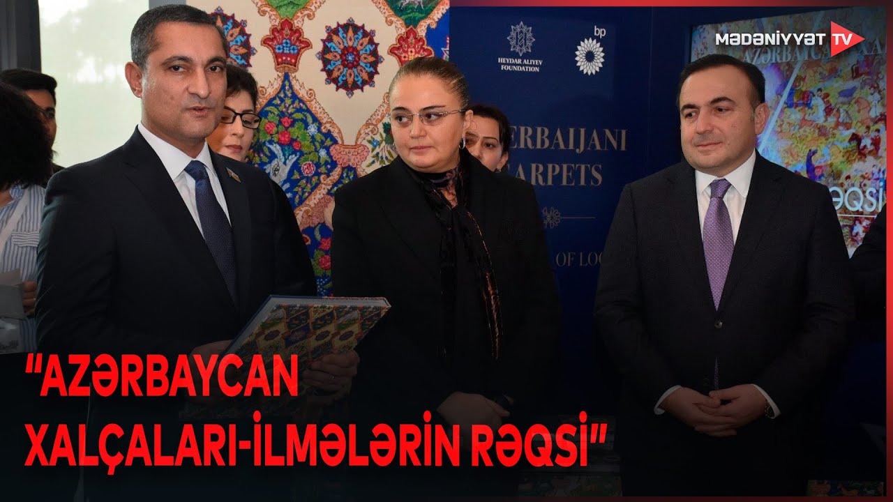 Xalçalar haqqında kitab ingilis dilində nəşr olunub - YouTube