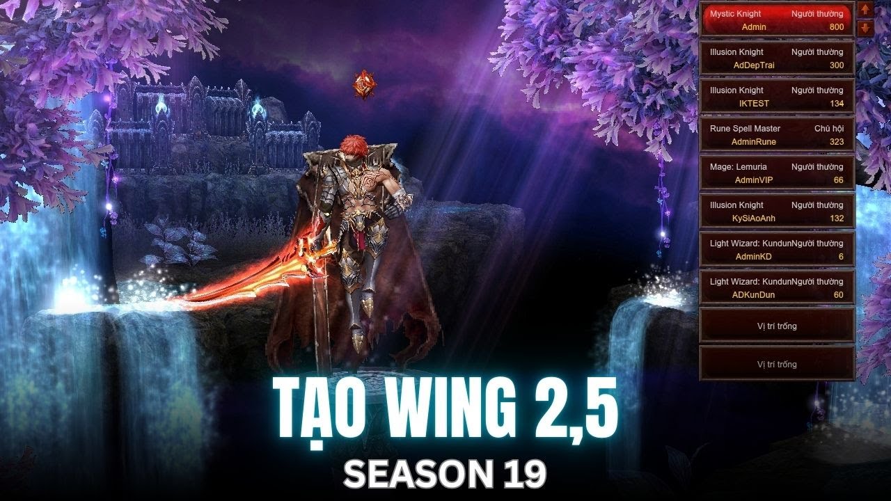 [SEASON 19] Hướng dẫn tạo Wing 2,5 | MU ONLINE SEASON 19 | MU-FICA.COM ...