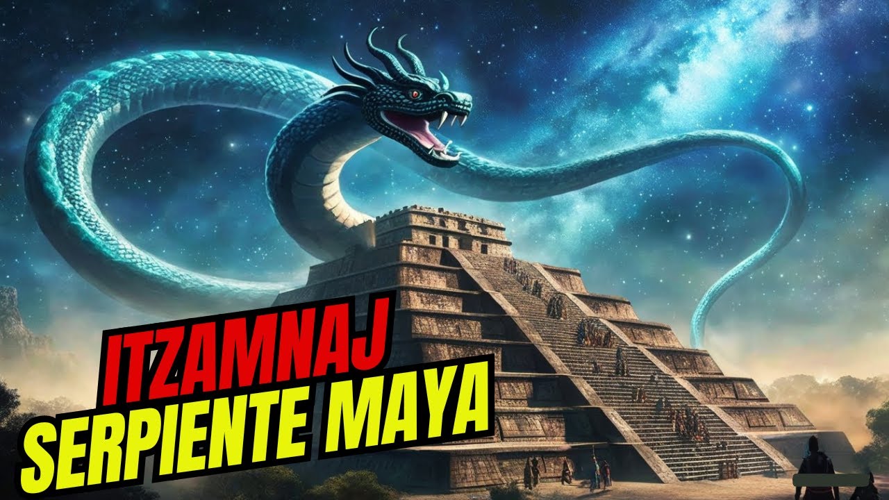 🐉 Descubre la Leyenda de Itzamná: La Serpiente Sagrada de los Mayas 🐉 ...