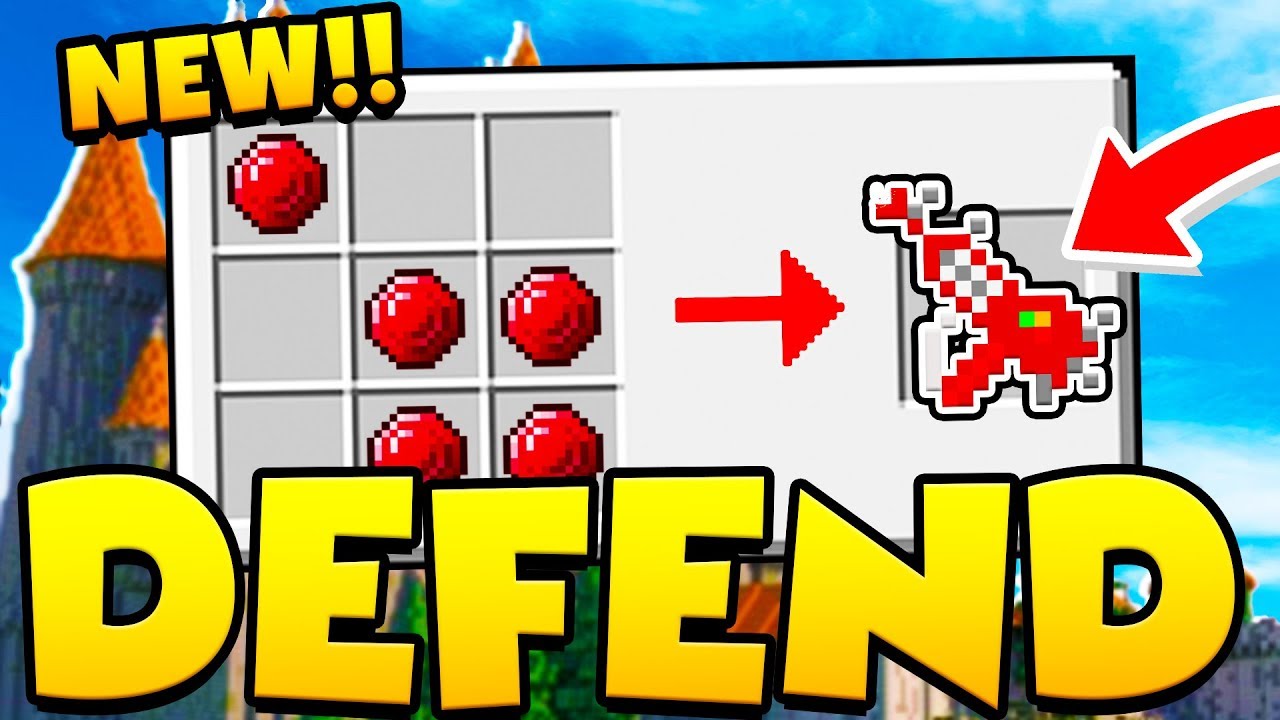 THE BEST RAY GUN *BRAND NEW UPDATE* - MINECRAFT CASTLE ISLAND DEFENSE ...
