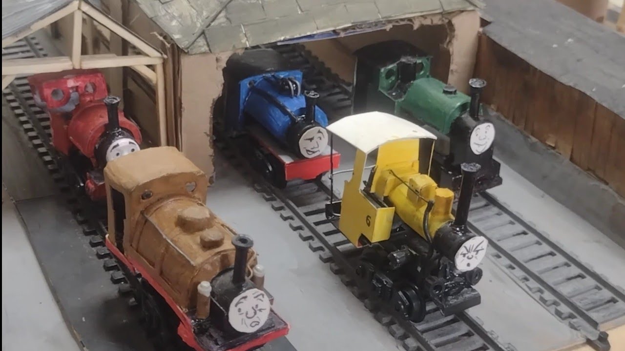 How i made My Narrow Gauge Engines - YouTube
