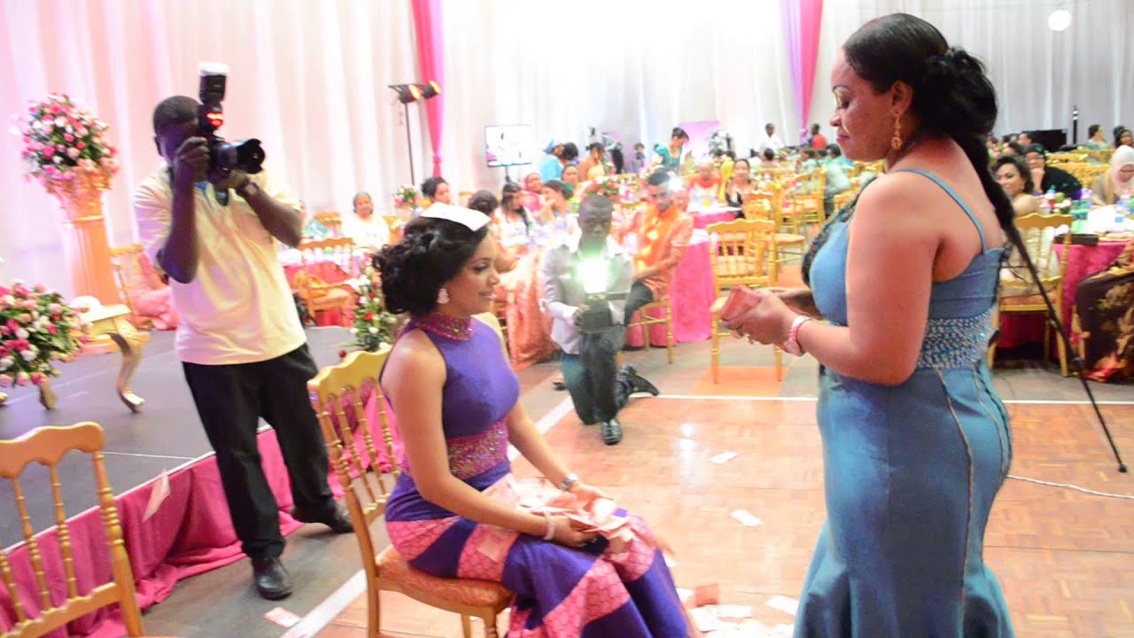 SAIDA AKIMKOSHA SOMO FADYA FAIZA BRIDAL SHOWER - YouTube