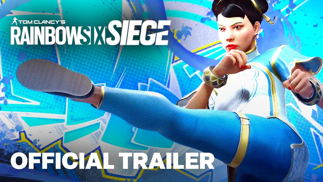 Rainbow Six Siege: Street Fighter Bundle Trailer - YouTube