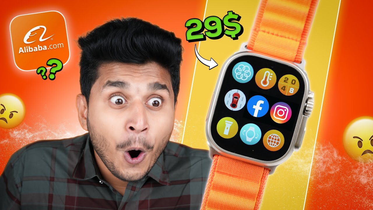 I Tested 29$ Apple Watch From SECRET WEBSITE⚡️|| Scam Hogya😡|| Best ...